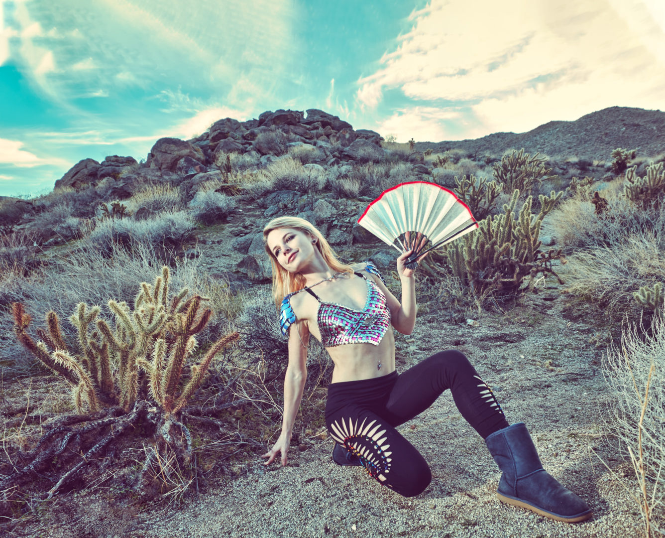 Babes From Outer Space in the Anza-Borrego Desert - Jon Corun